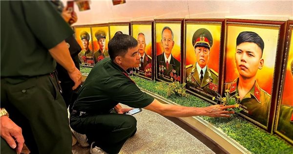 Nhóm bạn trẻ Team Lee tri ân phục dựng di ảnh của những liệt sĩ | Dân ...