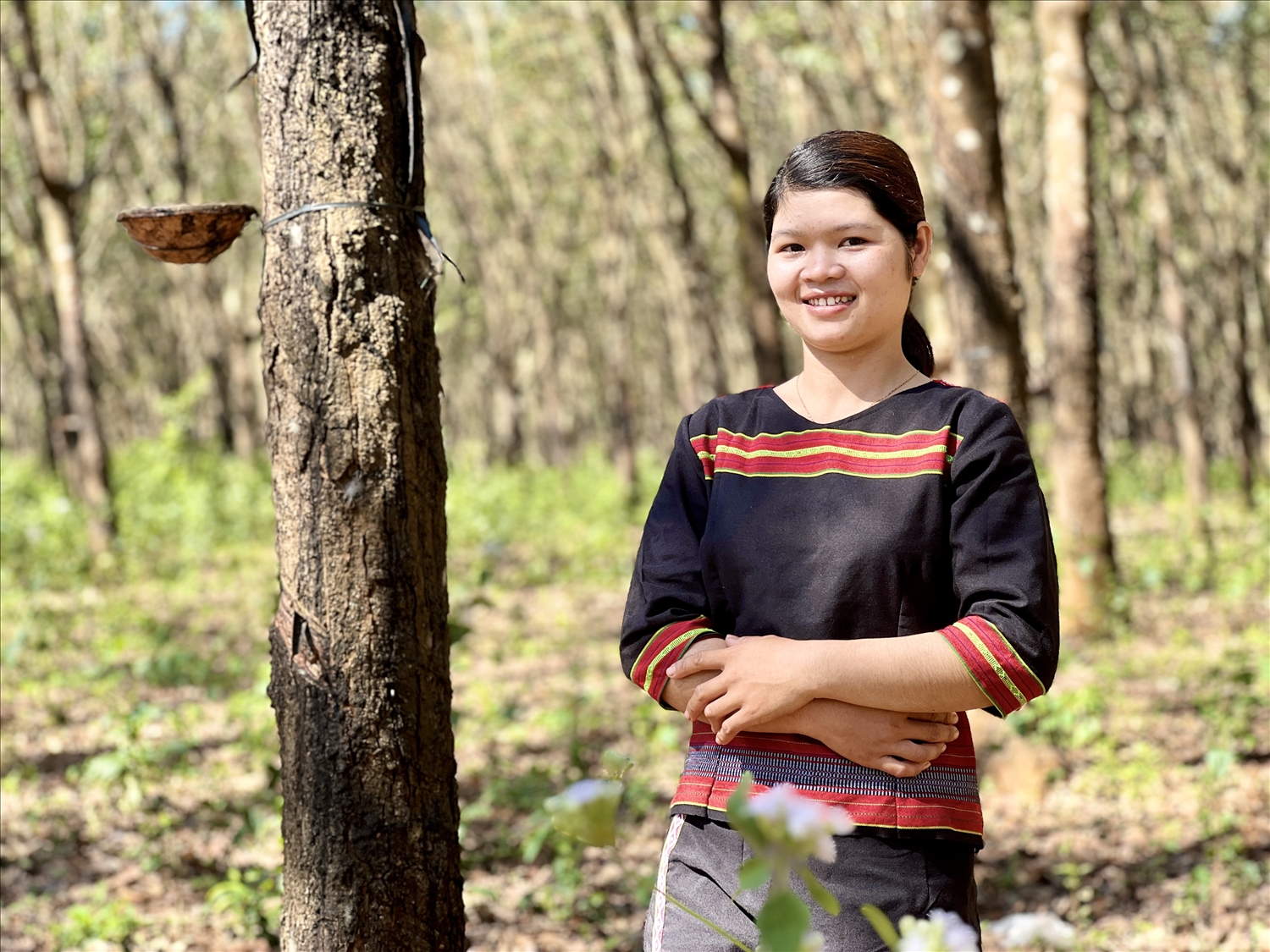 Rơ Lan H'Anh - Nữ công nhân DTTS tiêu biểu của ngành cao su | Báo Dân tộc và Phát triển